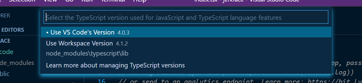 Cannot use JSX unless the '--jsx' flag is provided